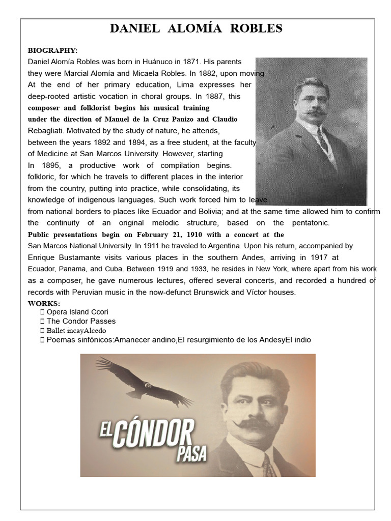 Biography and Works of National and International Composers | PDF ...