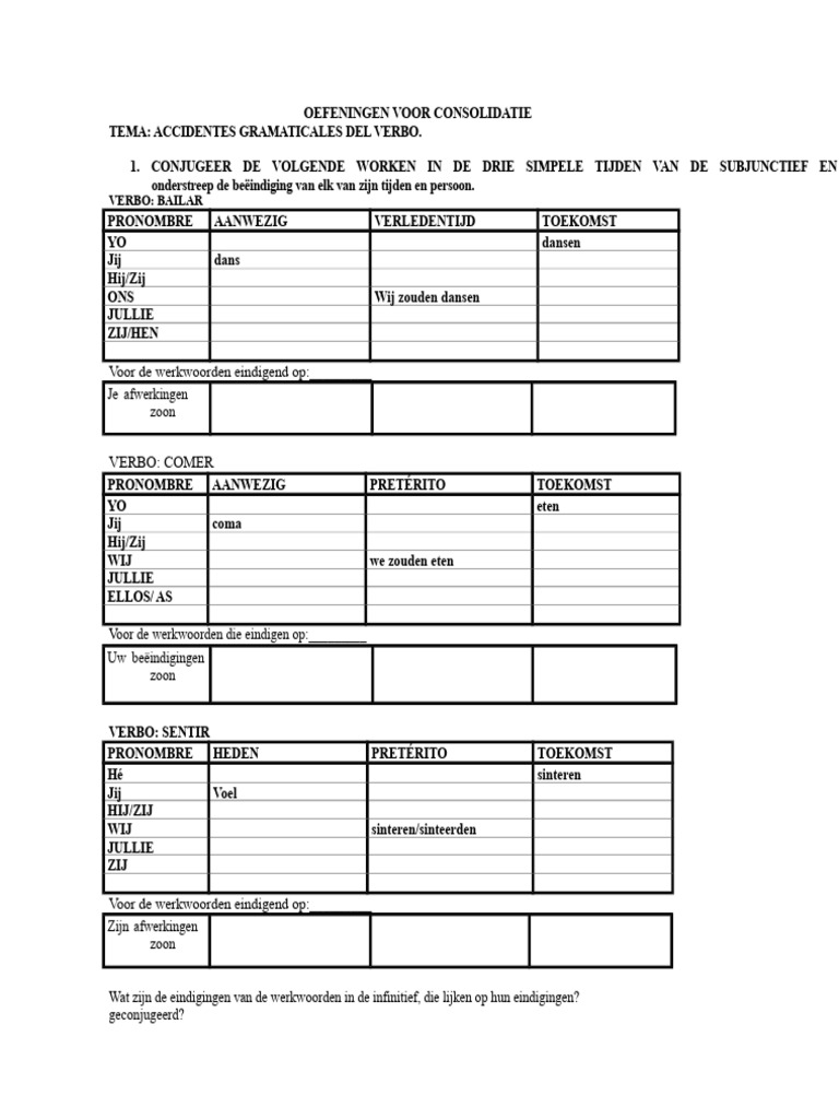 Oefening Onvalle Grammaticale | PDF