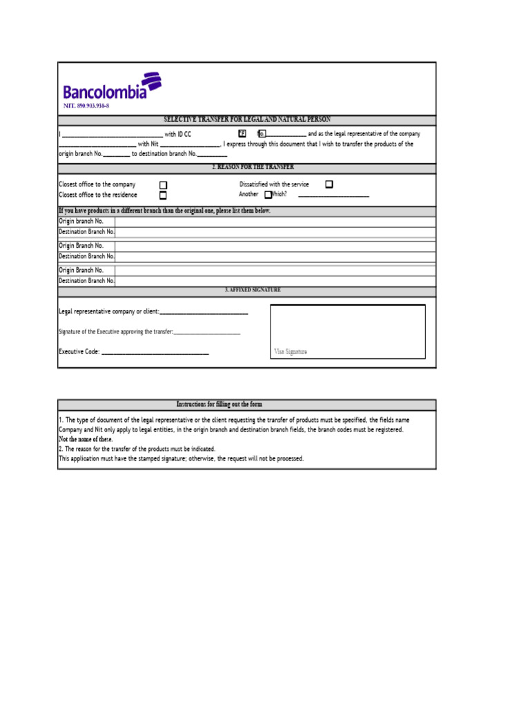 Selective Product Transfer Format | PDF