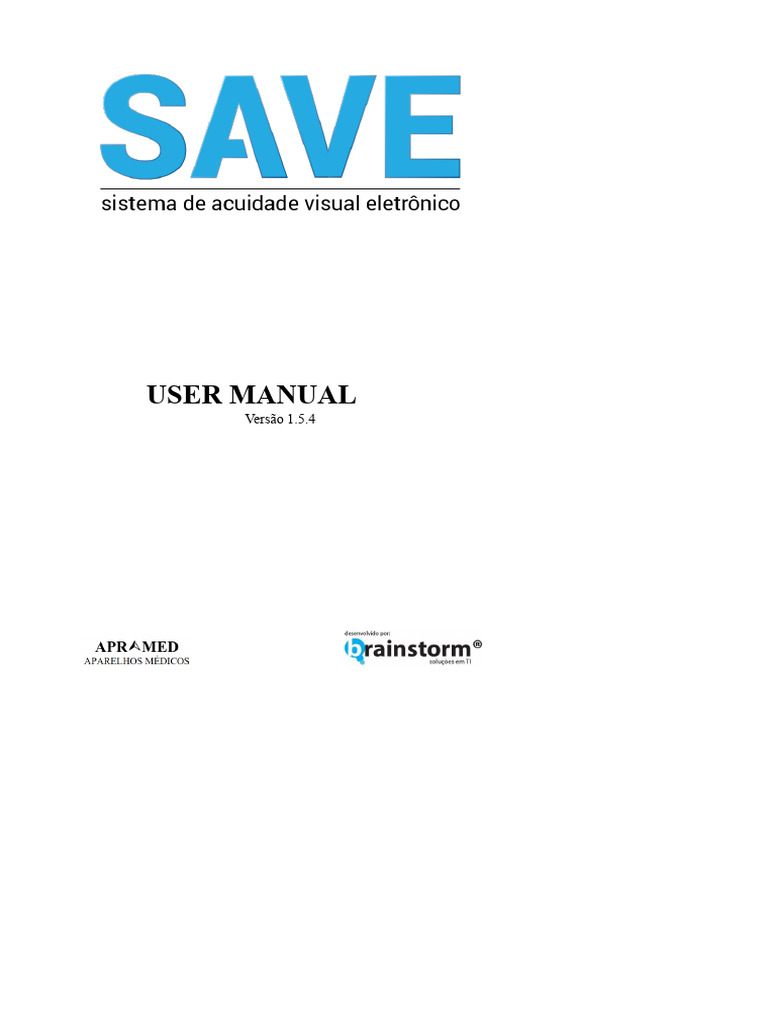 SAVE Visual Acuity System Manual | PDF | Contrast (Vision) | Visual ...