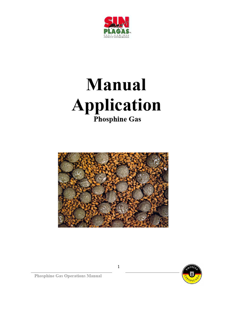 Phosphine Gas Operations Manual Guide | PDF