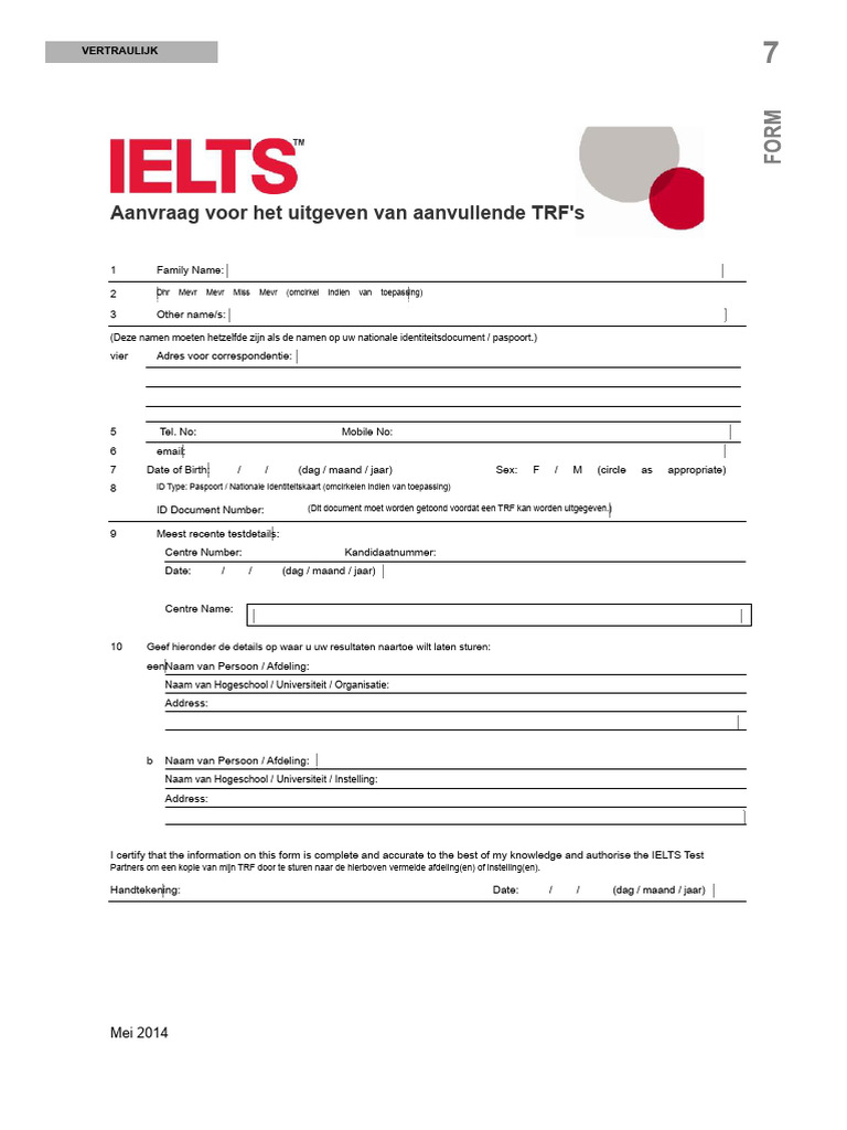 Toevoeging TRF | PDF