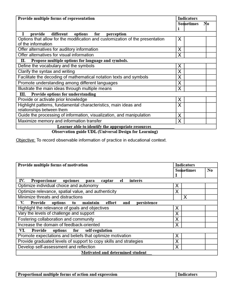 Observation Table DUA Biology 20-04 | PDF | Information | Idea