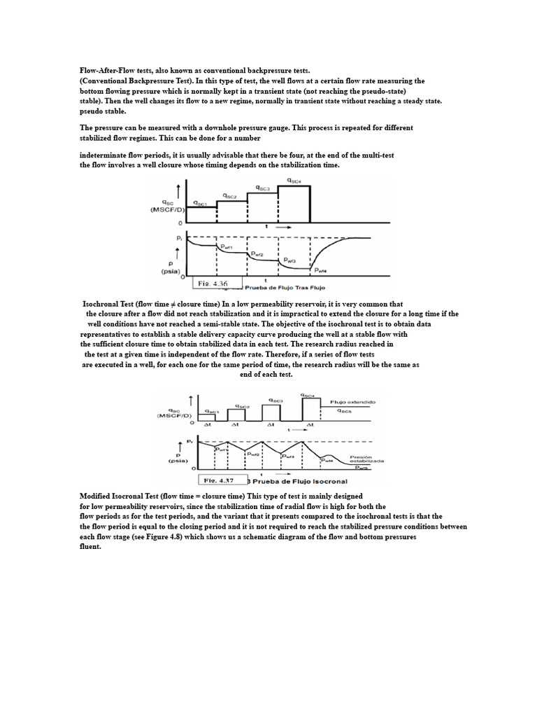 Flow Test After Flow | PDF | Drag (Physics) | Petroleum Reservoir