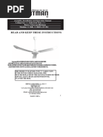 Atomberg Fan User Manual | PDF
