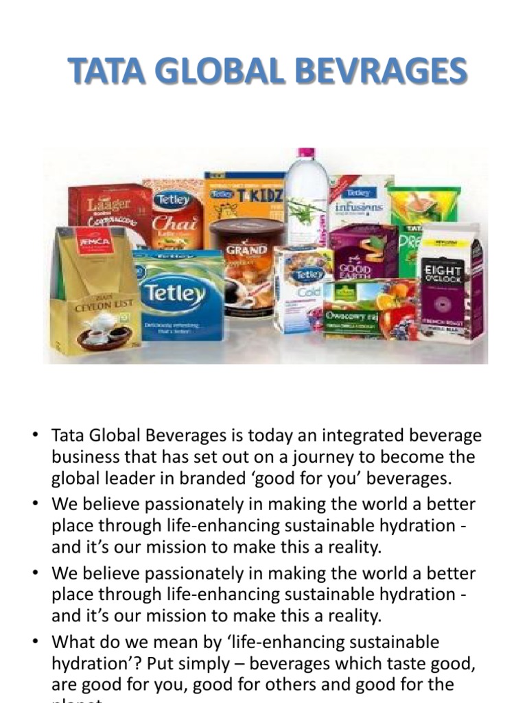 Tata Global Beverages | Coffee | Non Alcoholic Drinks