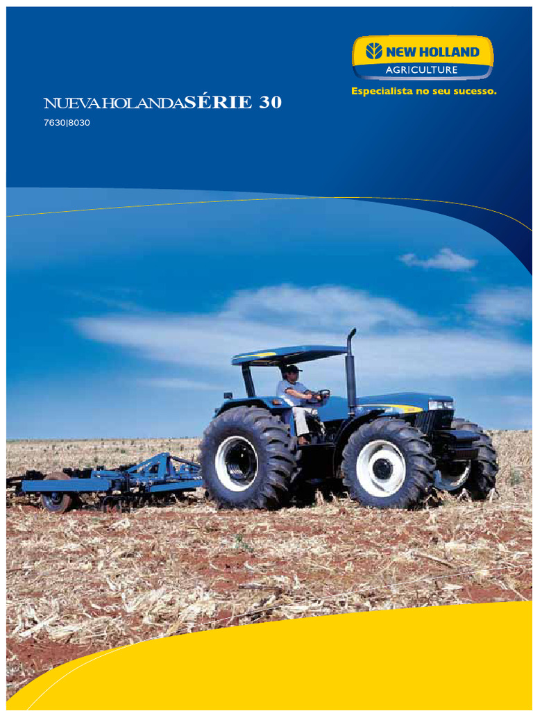 NH 7630-8030 | PDF | Embrague | Tractor