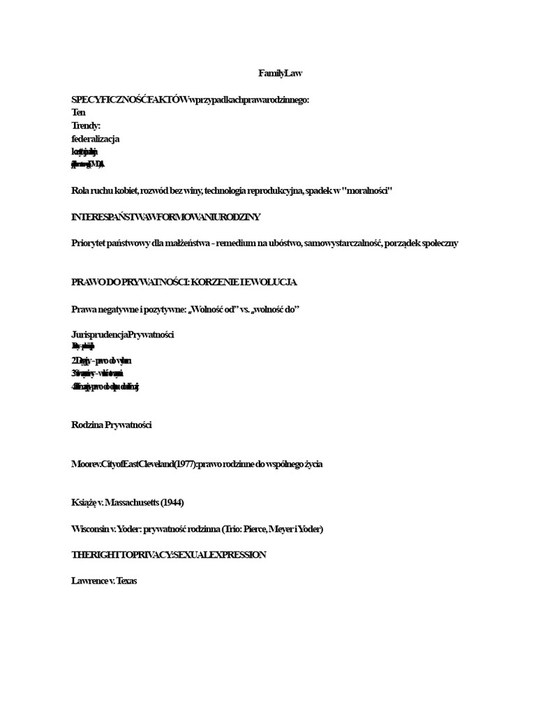 Prawo Rodzinne | PDF