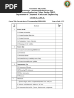BSCS Course Outline for PU Colleges | PDF | Derivative | Complex Number