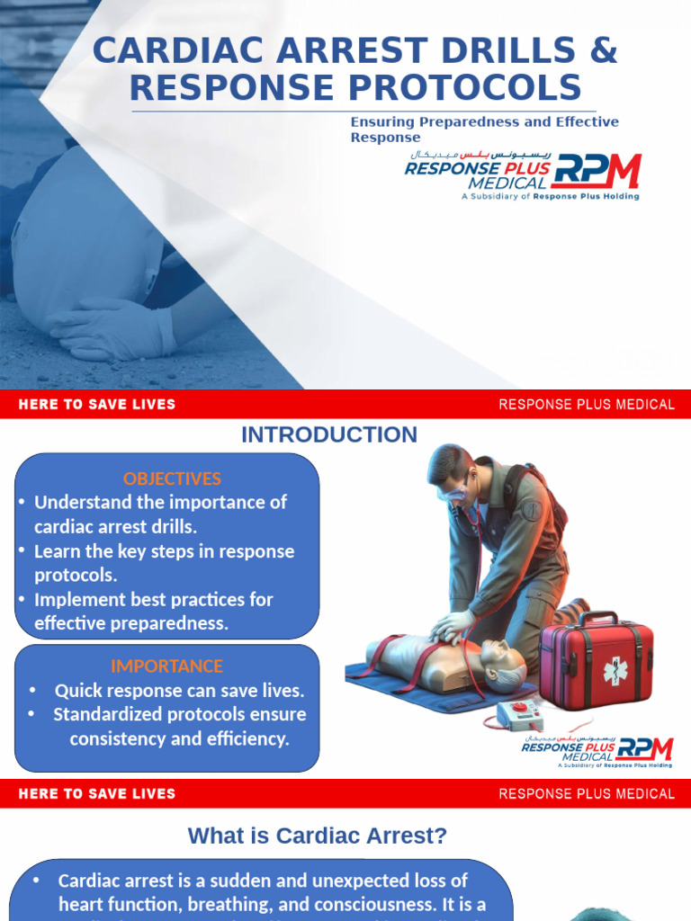 Cardiac Arrest Drills and Response Protocols | PDF | Cardiopulmonary ...