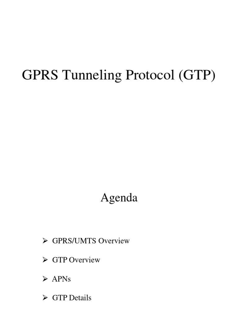 GPRS Tunneling Protocol GTP | PDF | Internet Protocols | Computer Standards