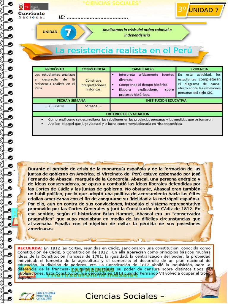 FICHA DE ACTIVIDAD CCSS 3RO-SEMANA 3 | PDF | Imperio español | Colonización española de las Américas