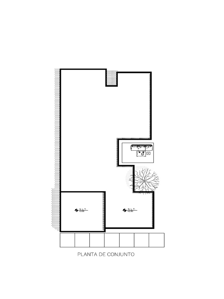 Planta de Conjunto Ploteada | PDF