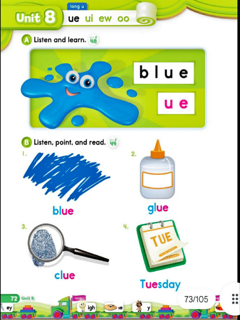Phonics Book 3 Unit 8 | PDF