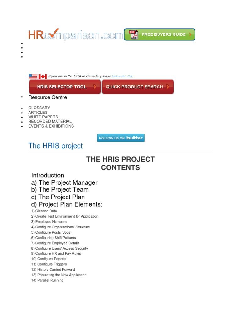 The Hris Project | PDF | Employment | Salary