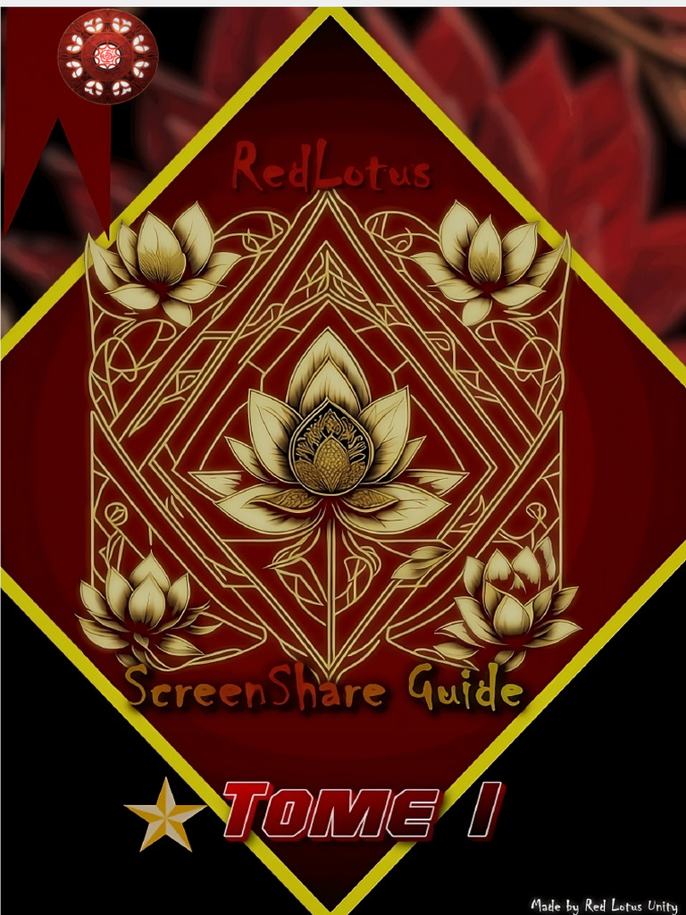 Red Lotus Screenshare Guide | PDF | Operating System Technology ...