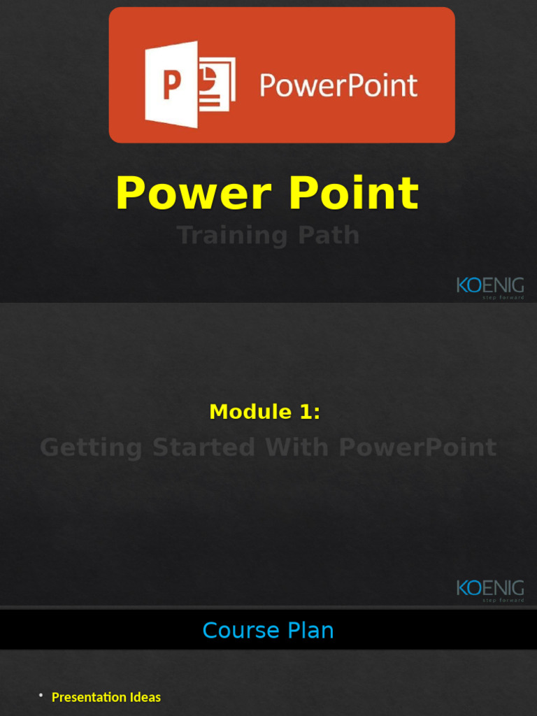 Power Point Trainning | PDF | Microsoft Power Point | Graphics