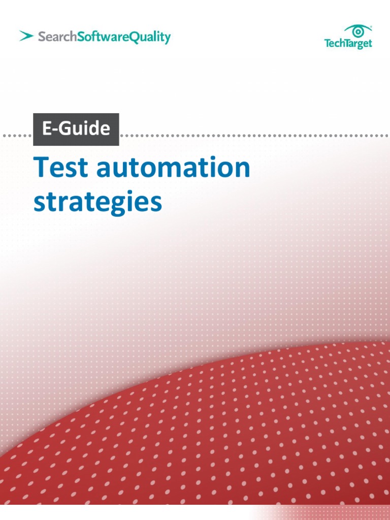 Test Automation Strategies | PDF | Software Testing | Unit Testing