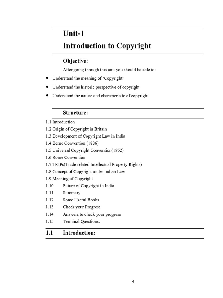 Copyright Notes Kota University | PDF | Copyright | Intellectual Property