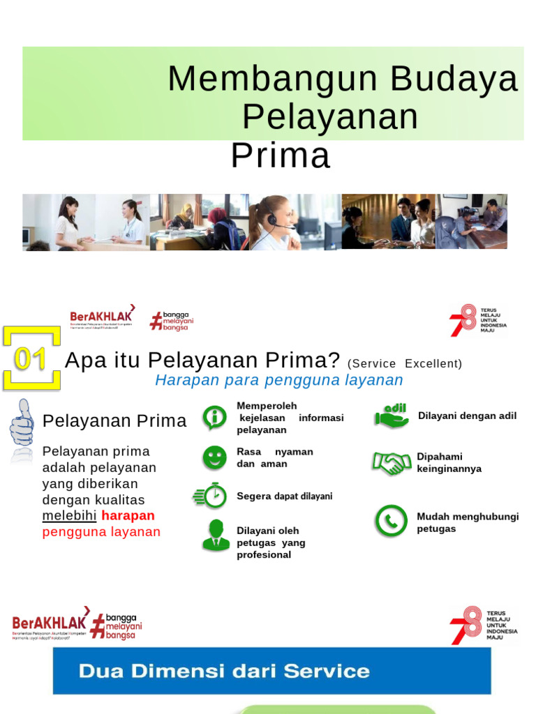 Paparan - Membangun Budaya Pelayanan Prima | PDF