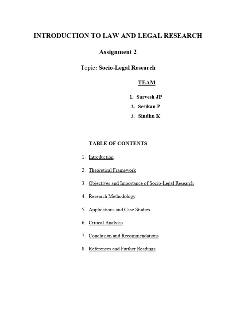 Socio-Legal Research | PDF | Sampling (Statistics) | Quantitative Research