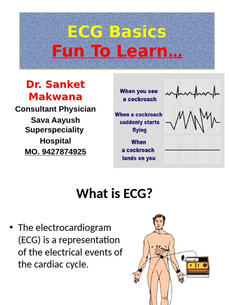 ECG Basics Fun To Learn | PDF | Electrocardiography | Heart