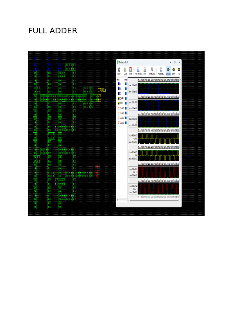 Full Adder | PDF