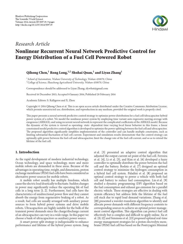 NN Predictive Control | PDF | Applied Mathematics