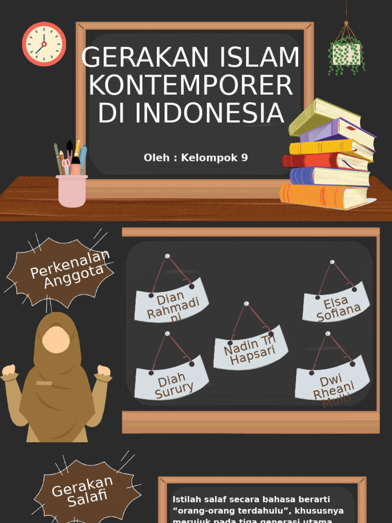 KLMPK 9 Gerakan Islam Kontemporer Di Indonesia | PDF