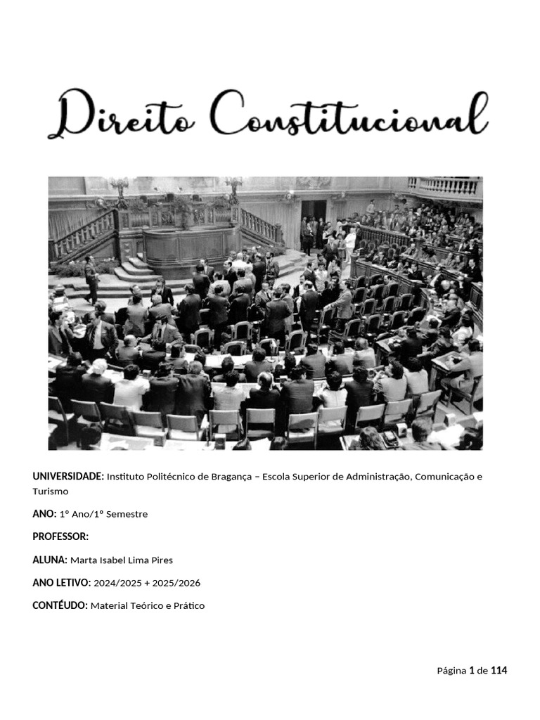 Evolução e Características do Direito Constitucional | PDF ...