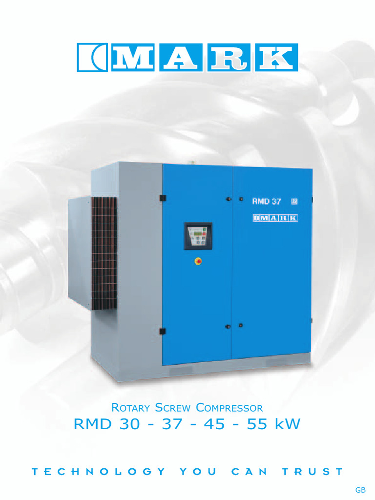 RMD Rotary Screw Compressor Overview | PDF | Engines | Manufactured Goods