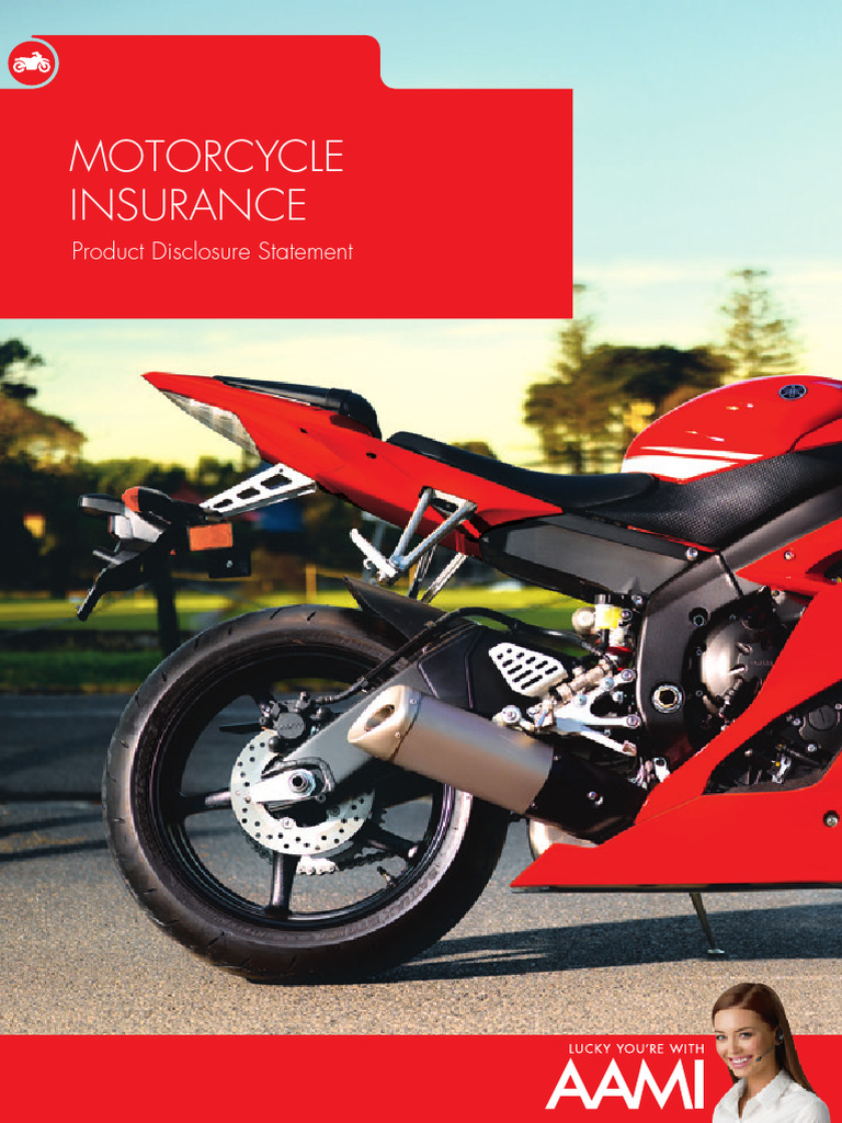 AAMI Motorcycle Insurance Overview | PDF | Insurance | Vehicle Insurance