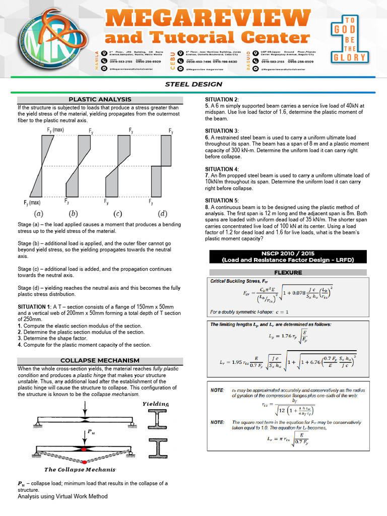 Steel Design | PDF | Beam (Structure) | Buckling