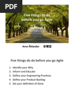 Agile E0 Course ID 56031 | PDF | Scrum (Software Development) | Agile Software Development