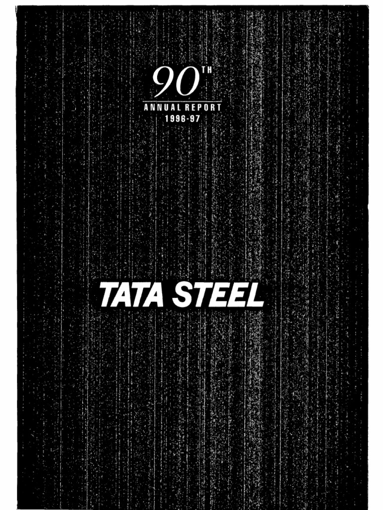 Tata Steel Annual Report 1996-97 | PDF | Employee Benefits | Interest