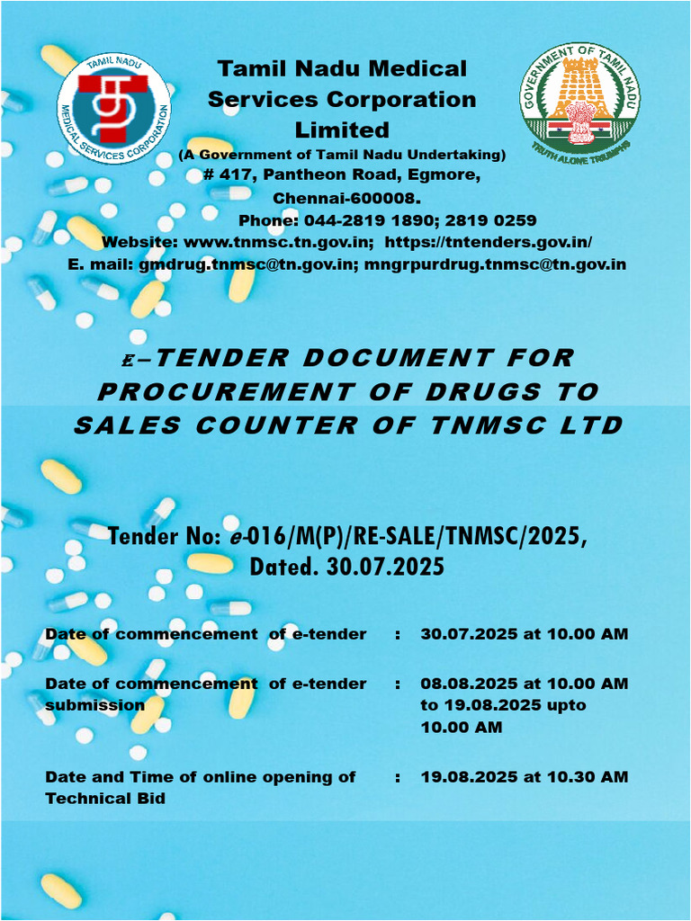 Sale Counter Tender Document 016 | PDF | Prices | Procurement