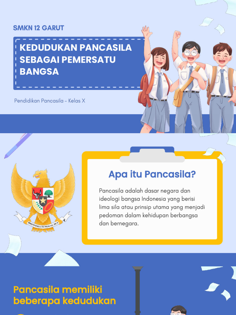 Kedudukan Pancasila Sebagai Pemersatu Bangsa | PDF