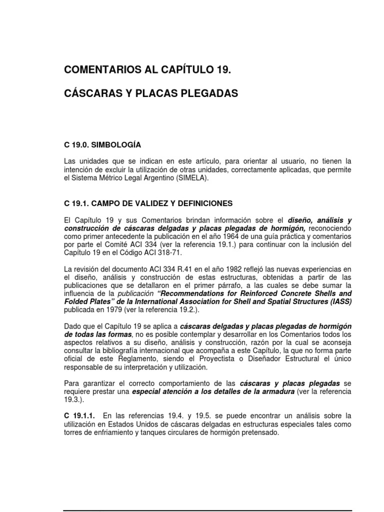 Cascara y Placas Plegadas | PDF | Elasticidad (Física) | Pandeo