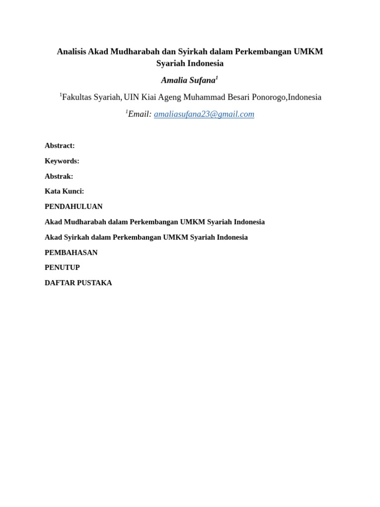 Artikel Amalia Sufana | PDF