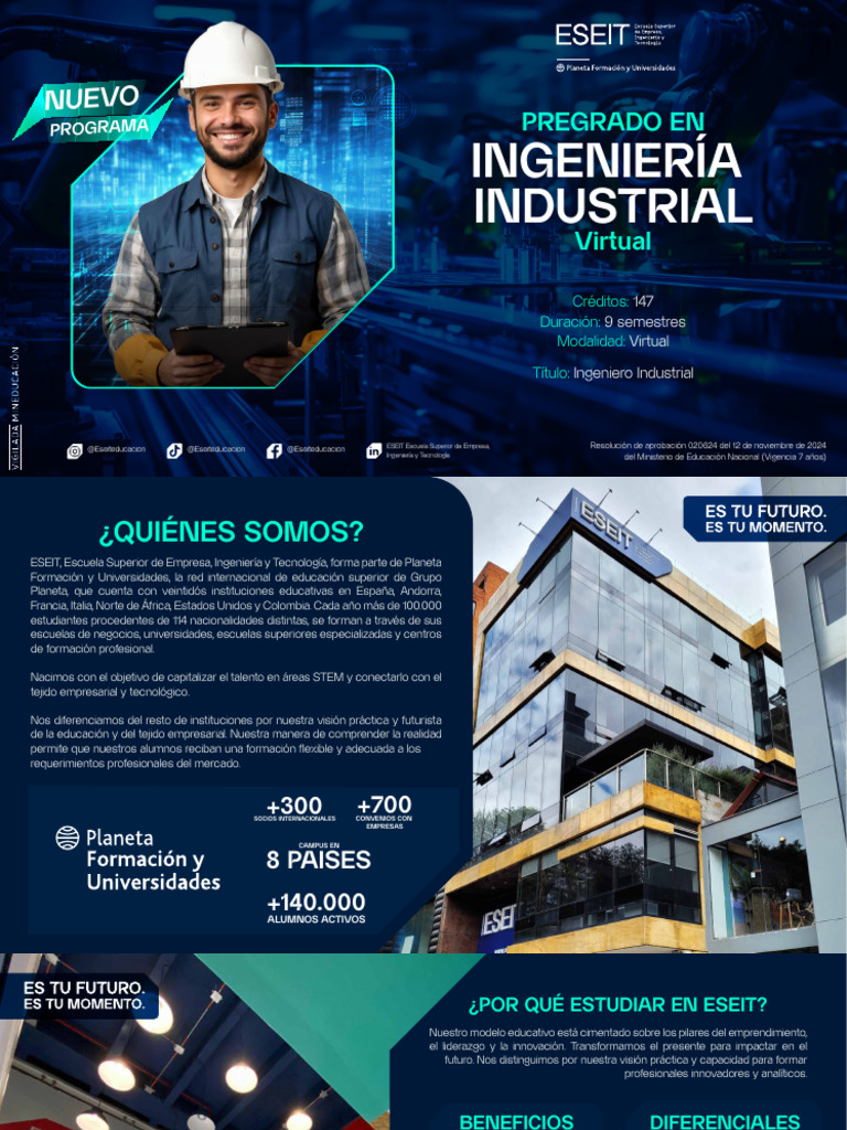 Inge Industrial Brochure | PDF | Enseñando | Logística