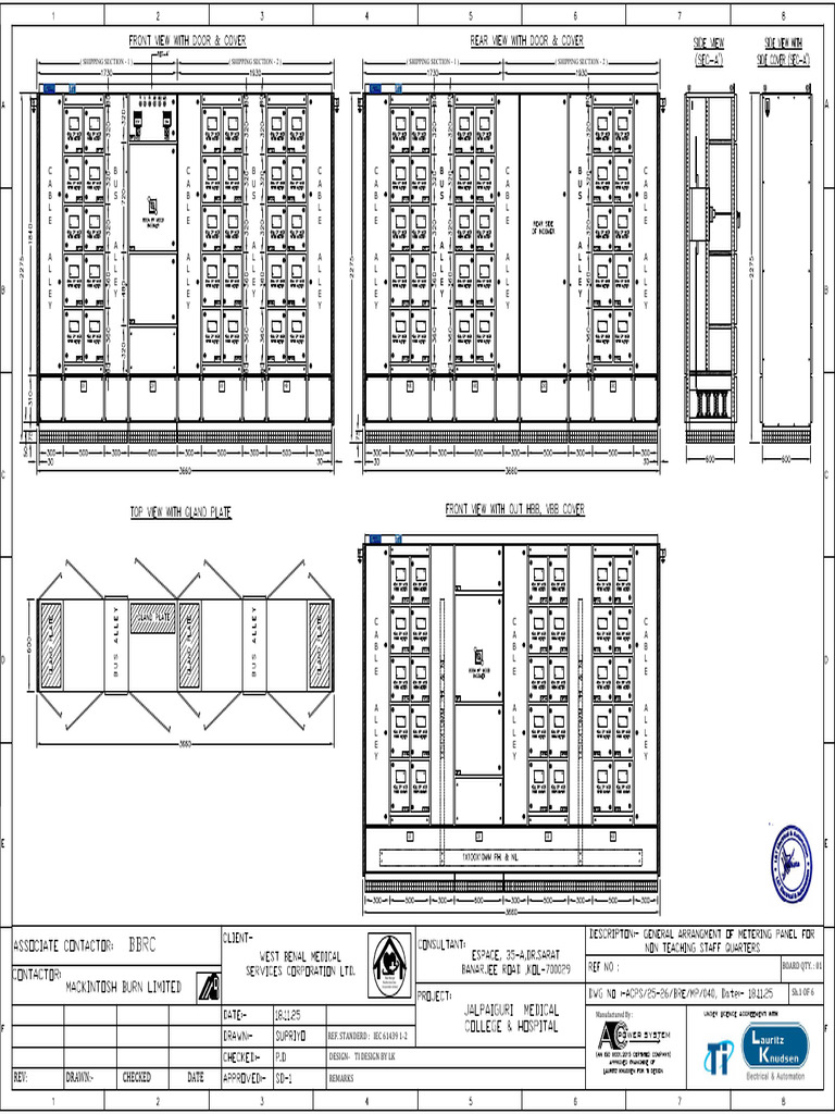 Metering Panel Ga, SLD, Bom | PDF | Electrical Engineering ...