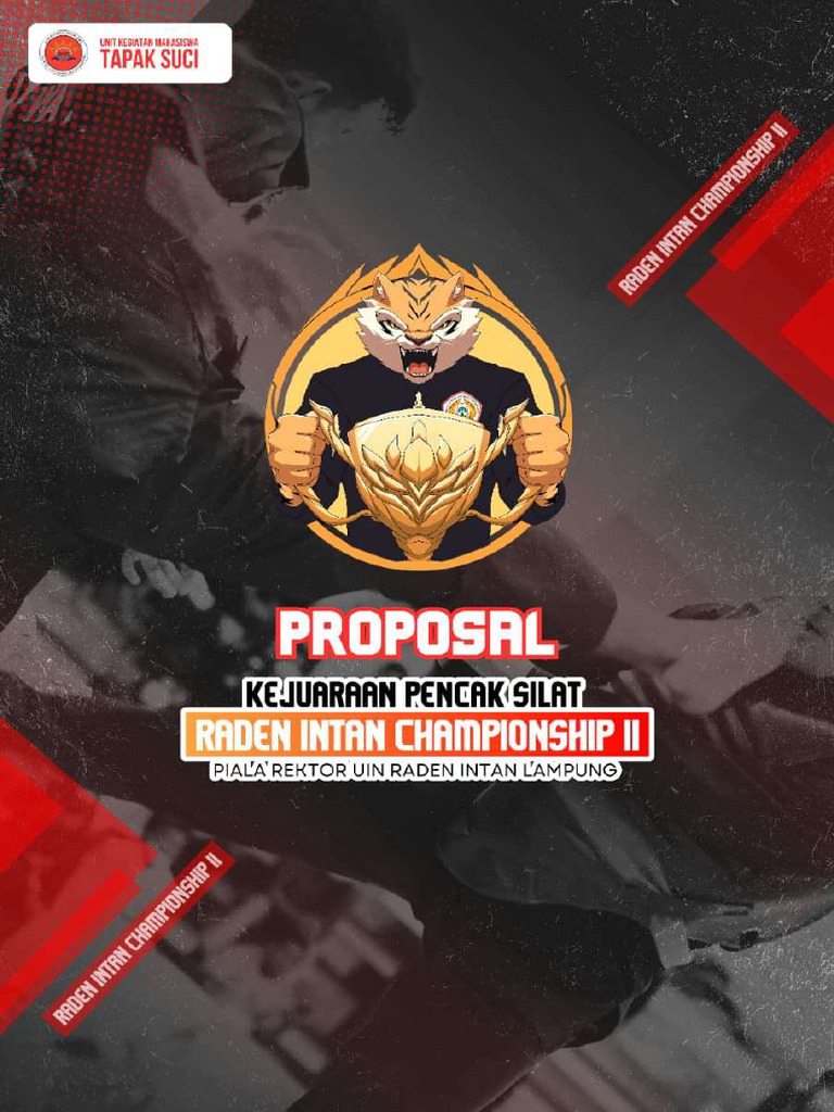 Kejuaraan Pencak Silat Raden Intan 2025 | PDF