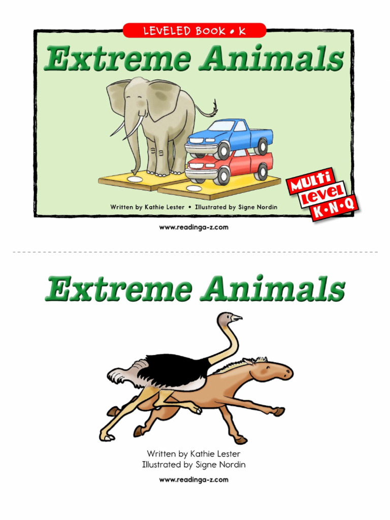 Extreme Animals | PDF