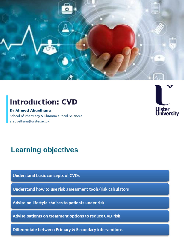 Understanding Cardiovascular Disease Risks | PDF | Cardiovascular ...