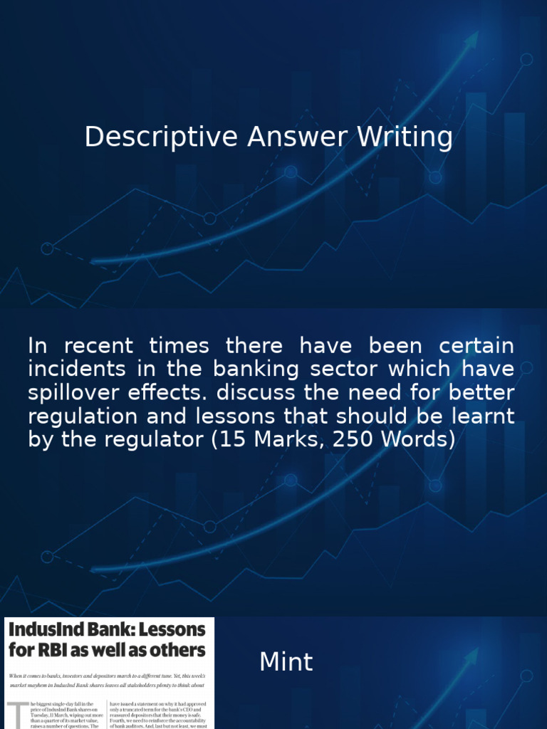March 2025 Part 3 Descriptive Answer Writing Practice | PDF