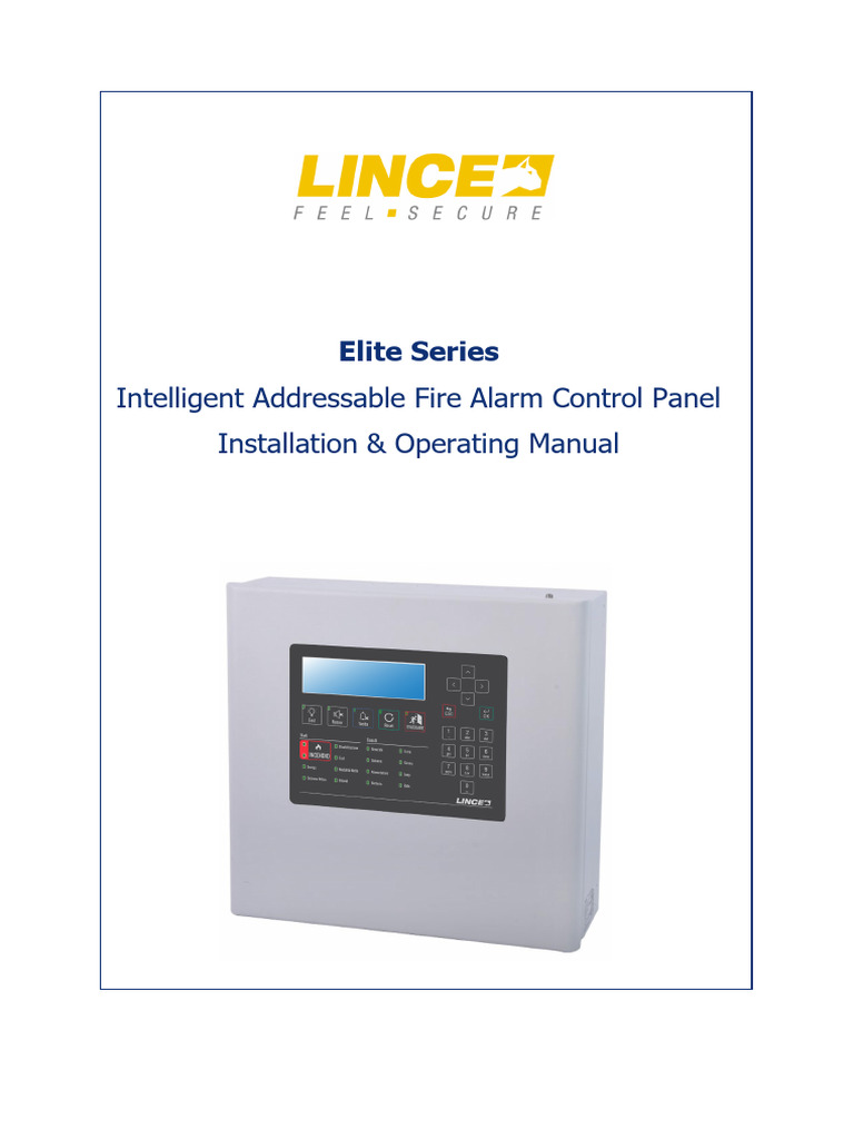 Elite Series Fire Alarm Manual | PDF | Power Supply | Relay