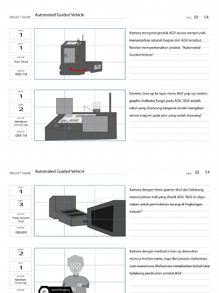 Template Storyboard Landscape 2025-10 | PDF