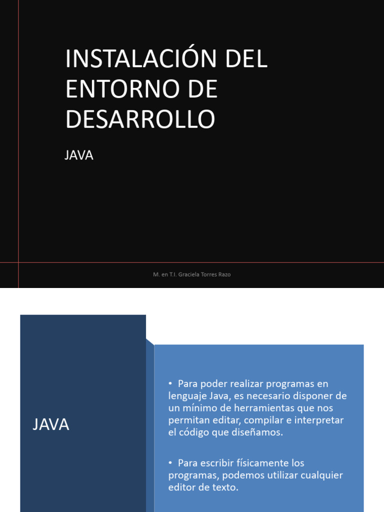 INSTALACION_DEL_ENTORNO_DE_DESARROLLO | PDF | Java (lenguaje de ...