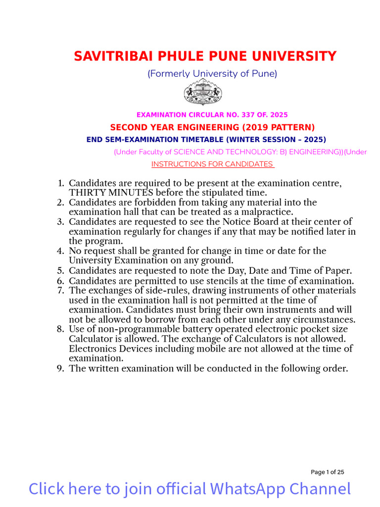 Se 2019 Patt Endsem Timetable | PDF | Engineering | Computer Programming