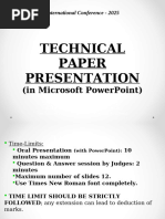 Technical Paper Presentation Guidelines | PDF | Hypothesis | Abstract ...